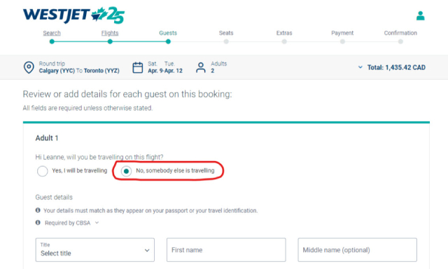 How to: Book a companion voucher | WestJet official site