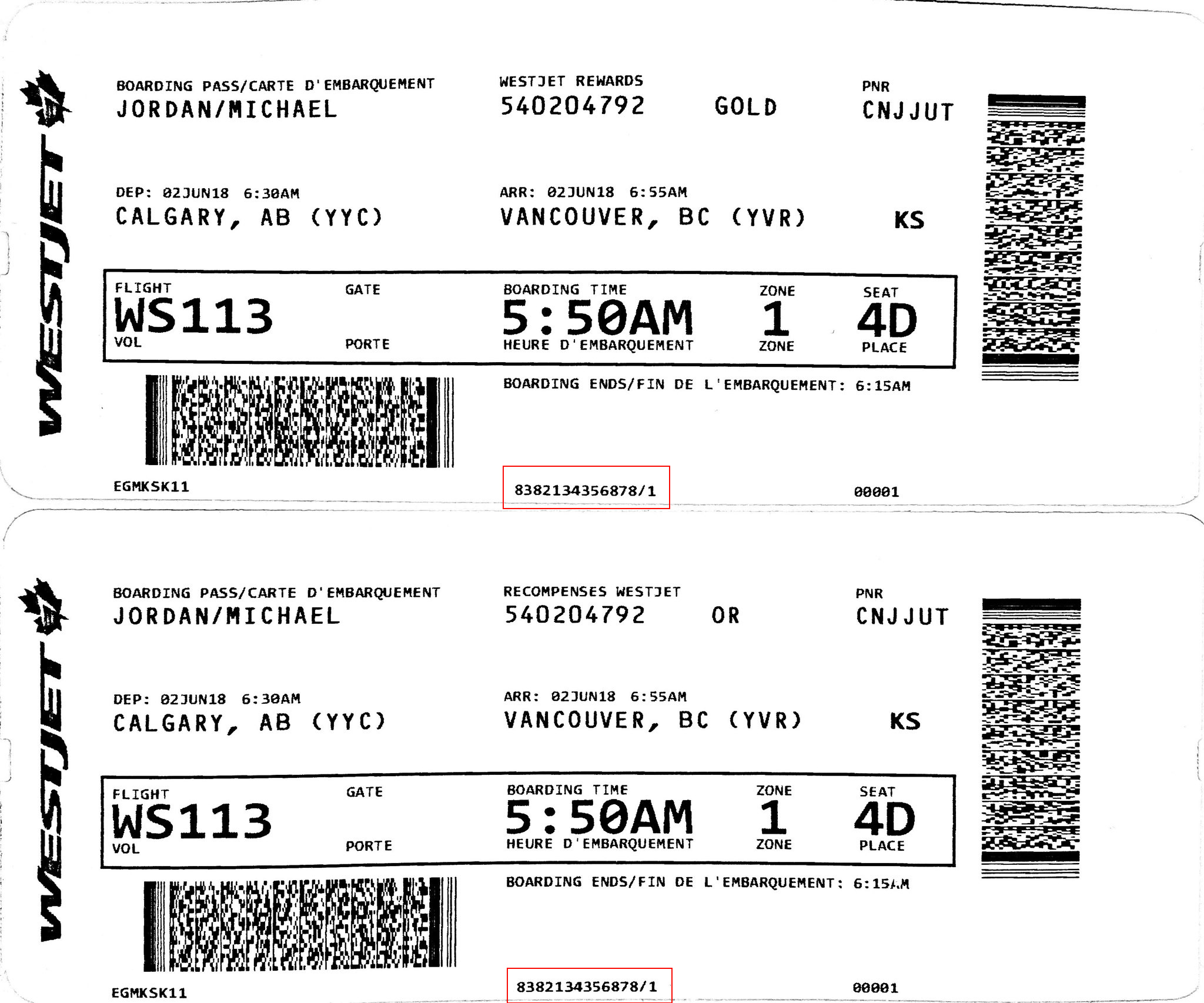 Where Can You Find Your WestJet Ticket Number FAQs WestJet Official Where Can You Find Your WestJet Ticket Number FAQs WestJet Official