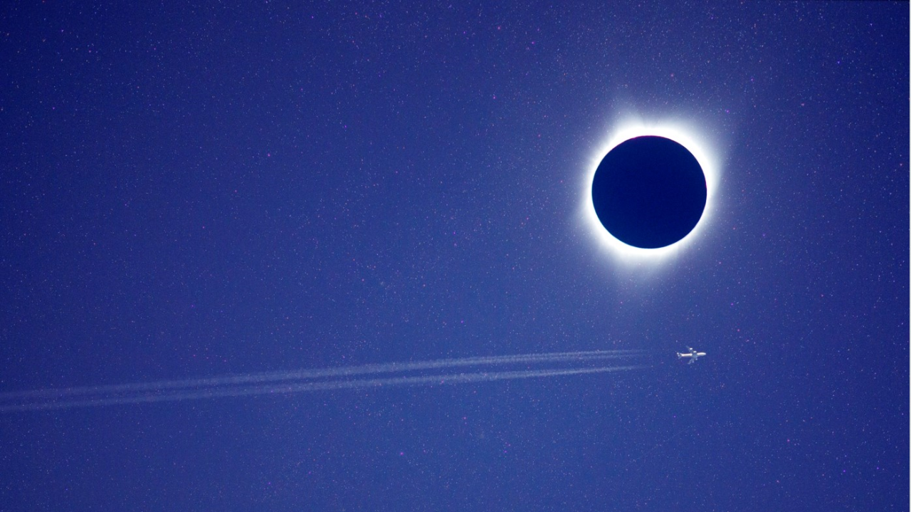 WestJet flights that may catch a glimpse of the solar eclipse